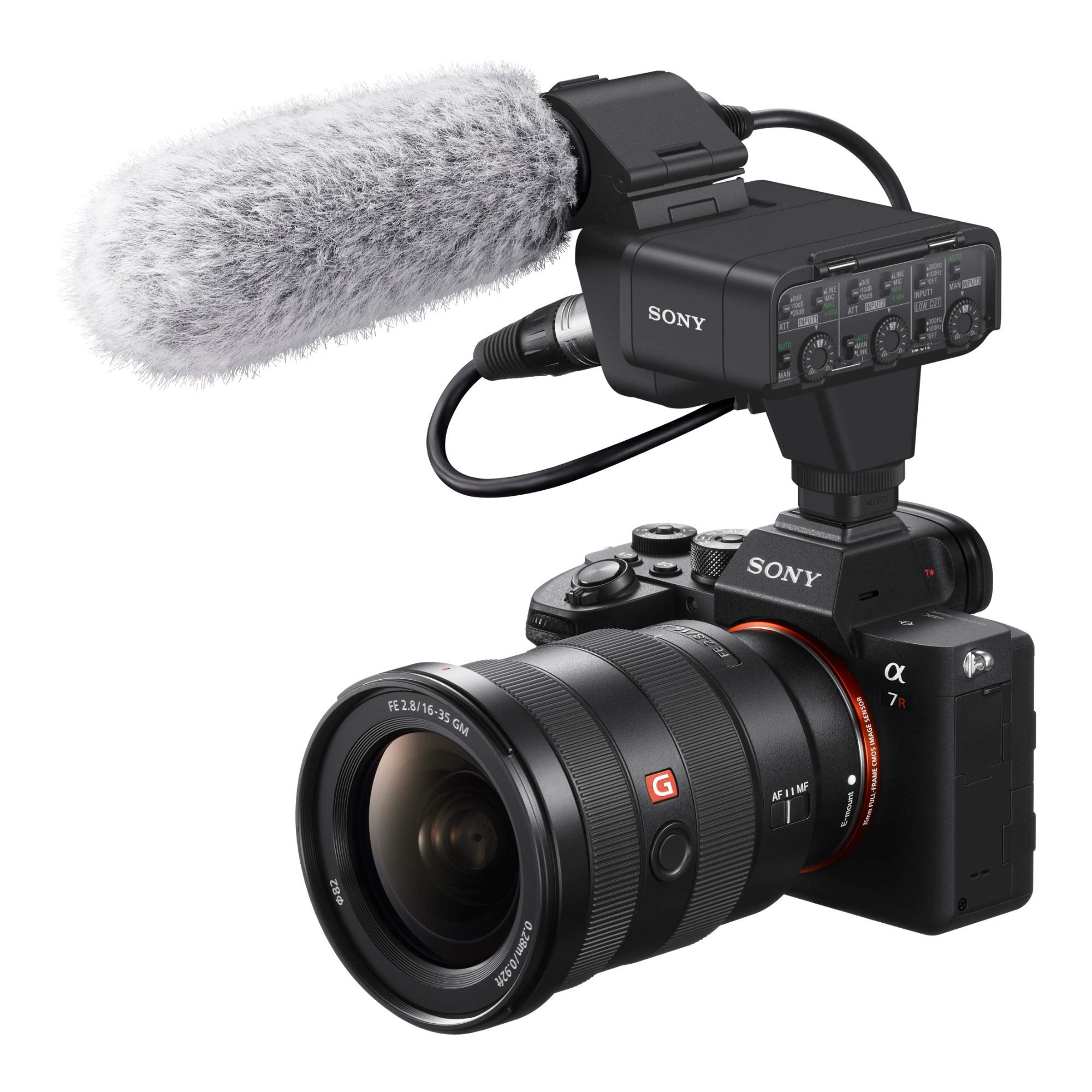 Sony Digital XLR Adaptor Kit with Microphone - XLR-K3M