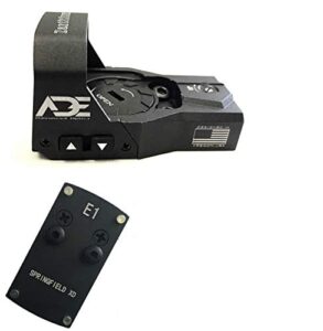 ade advanced optics zantitium rd3-015 red dot reflex sight for springfield xd pistol