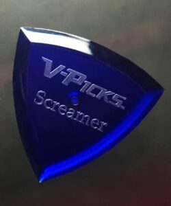 v-picks screamer sapphire blue