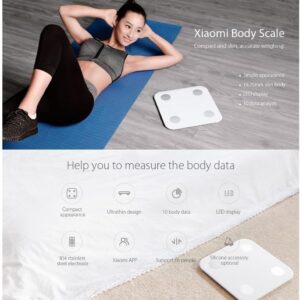 Xiaomi Mi Body Composition Scale 2 Mi Fit App Smart Mi Body Fat Scale