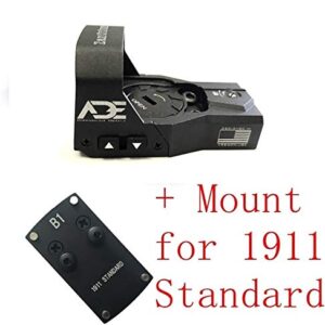 Ade Advanced Optics Zantitium RD3-015 Red Dot Reflex Sight for Colt 1911 Standard Pistol