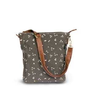 maika crossbody sling, nochi, grey