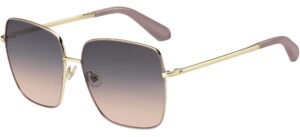 kate spade new york modern square sunglasses, pink, 60