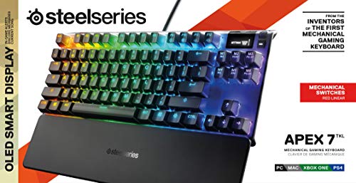 SteelSeries Apex 7 TKL Mechanical USB Gaming Keyboard