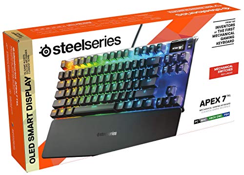 SteelSeries Apex 7 TKL Mechanical USB Gaming Keyboard