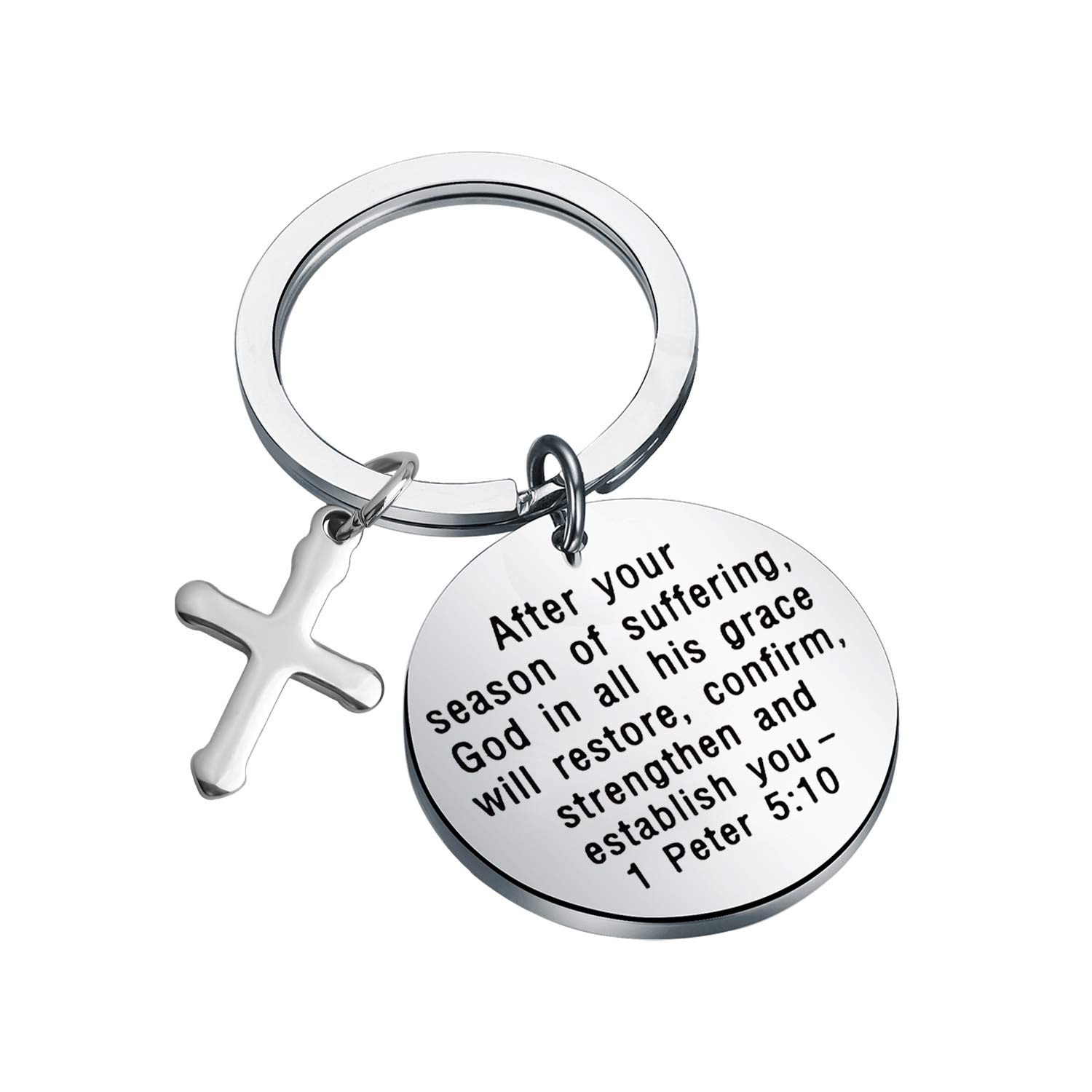 bobauna (confirm peter 5:10 keychain