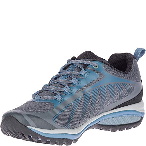 Merrell womens Siren Edge 3 Hiking Shoe, Rock/Bluestone, 9 Wide US