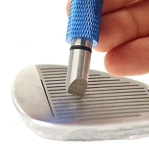 Betgod Golf Groove Sharpener,Golf Club Groove Sharpener,Groove Sharpener,Club Sharpener,Groove Sharpening Tool - Generate Optimal Backspin - Suitable for U & V-Grooves (1 PCS)