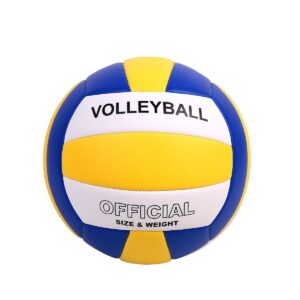 yanyodo official size 5 volleyball, soft indoor outdoor volleyball for game gym training beach play