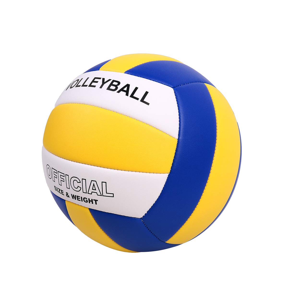 YANYODO Official Size 5 Volleyball, Soft Indoor Outdoor Volleyball for Game Gym Training Beach Play