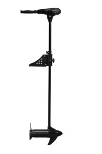 newport pontoon-series 86lb thrust saltwater electric pontoon trolling motor with deck mount bracket & 55" shaft