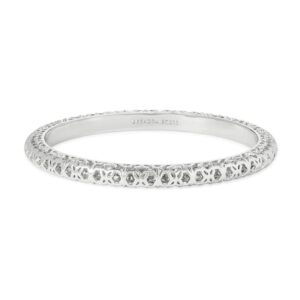 Kendra Scott Maggie Bangle Bracelet in Rhodium Filigree