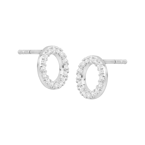 Silpada 'Brillante' Cubic Zirconia Stud Earrings in Sterling Silver