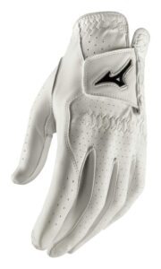 mizuno 2020 tour golf glove white/black, white/black, medium/large cadet, white/black, medium/large cadet