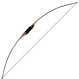 sas pioneer 68" longbow traditional wood long bow archery target hunting (left hand 55 pounds)