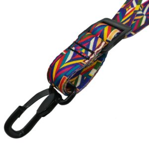 Saxophone Strap Rainbow Style Soft Padded Alto Tenor Bari Soprano Sax Neck Harness