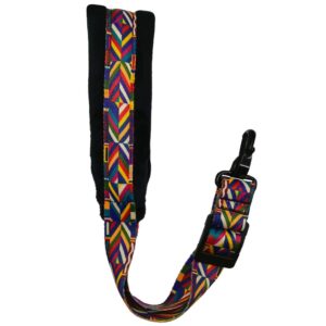 Saxophone Strap Rainbow Style Soft Padded Alto Tenor Bari Soprano Sax Neck Harness