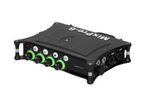 sound devices mixpre-6 ii portable 32-bit float multichannel audio recorder/mixer, and usb audio interface