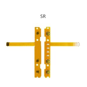 Onyehn 2 Pairs(SL+SR) Right and Left Flex CableButton Key L/R Flex Cable(40mm) Suit for Nitendo Switch NS/Switch OLED Joy Con Repair Part