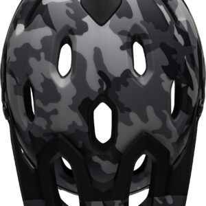 BELL Super DH MIPS Adult Mountain Bike Helmet - Matte/Gloss Black Camo (2022), Large (58-62 cm)