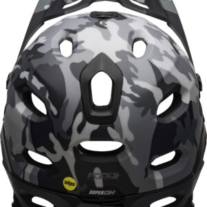 BELL Super DH MIPS Adult Mountain Bike Helmet - Matte/Gloss Black Camo (2022), Large (58-62 cm)