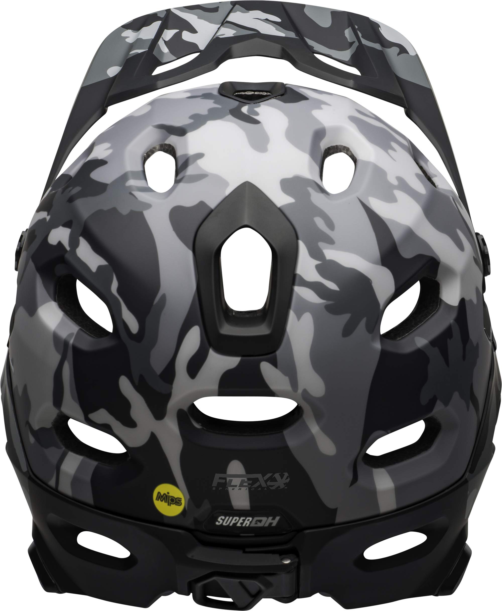 BELL Super DH MIPS Adult Mountain Bike Helmet - Matte/Gloss Black Camo (2022), Large (58-62 cm)