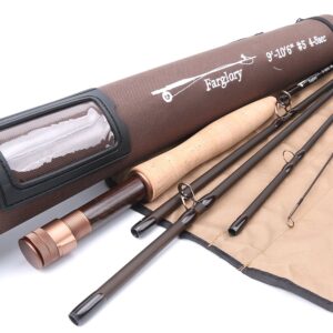 maxcatch farglory nymph fly fishing rod (9'0''-10'6'' 3wt 6sec 4in1)