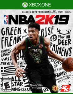 nba 2k19 - xbox one - full game - key card [video game]