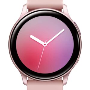 SAMSUNG Galaxy Watch Active 2 (40mm, GPS, Bluetooth) Smart Watch with Advanced Health Monitoring, Fitness Tracking, and Long lasting Battery, Pink Gold (US Version)