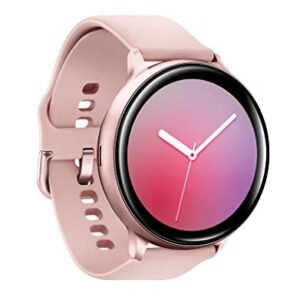 SAMSUNG Galaxy Watch Active 2 (40mm, GPS, Bluetooth) Smart Watch with Advanced Health Monitoring, Fitness Tracking, and Long lasting Battery, Pink Gold (US Version)