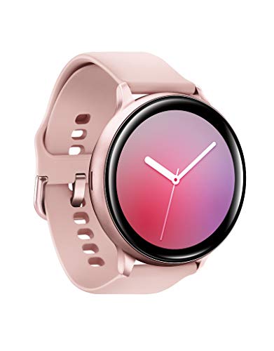 SAMSUNG Galaxy Watch Active 2 (40mm, GPS, Bluetooth) Smart Watch with Advanced Health Monitoring, Fitness Tracking, and Long lasting Battery, Pink Gold (US Version)