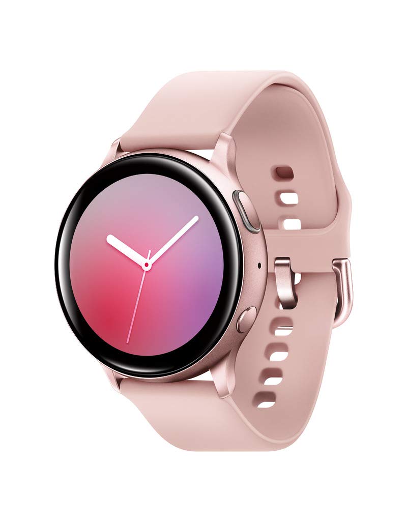 SAMSUNG Galaxy Watch Active 2 (40mm, GPS, Bluetooth) Smart Watch with Advanced Health Monitoring, Fitness Tracking, and Long lasting Battery, Pink Gold (US Version)