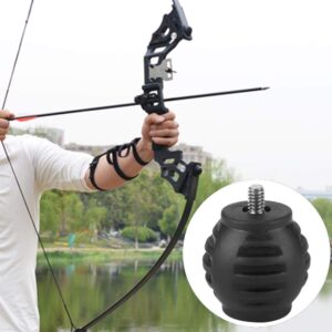 Tihebeyan Archery Bow Stabilizer,Noise Aborption Vibration Damper for Compound Bow String Shockproof Ball