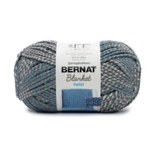 bernat blanket twist, high tide