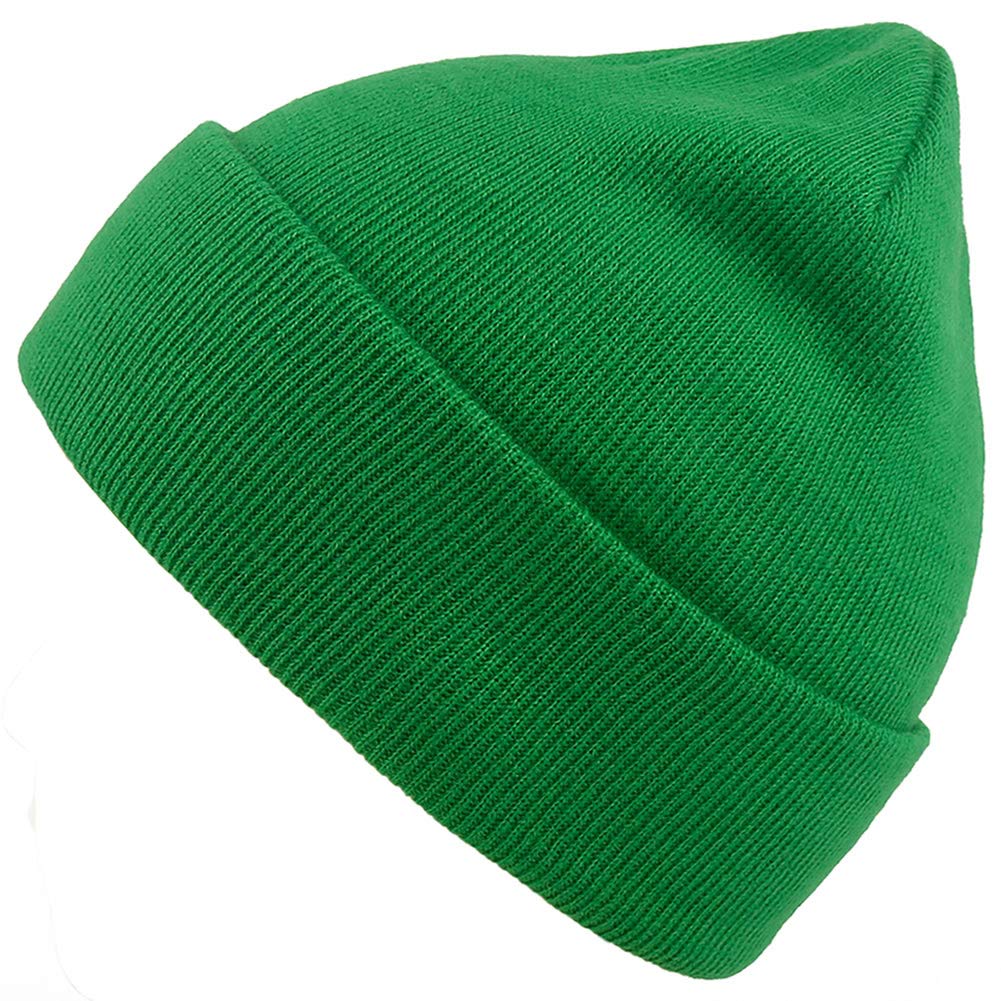 MaxNova St. Patrick's Day Green Beanie Women Men's Slouchy Beanie Cap