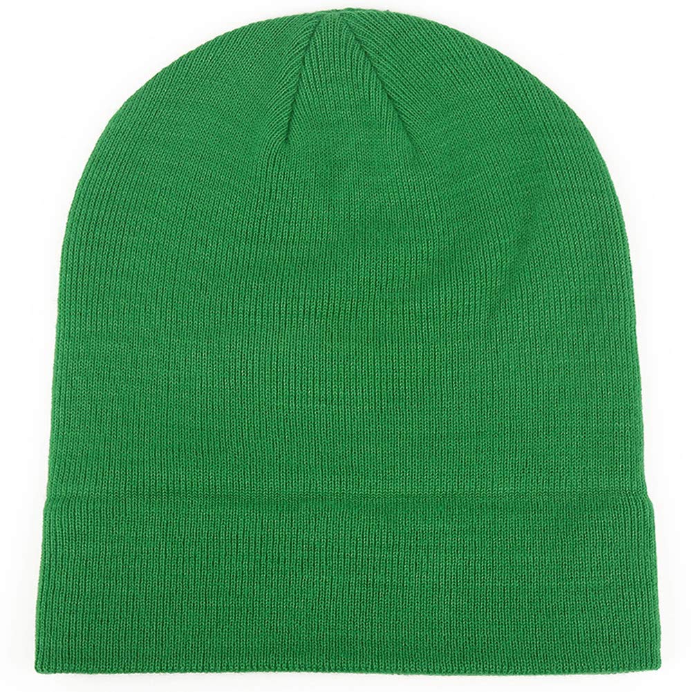 MaxNova St. Patrick's Day Green Beanie Women Men's Slouchy Beanie Cap