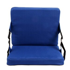 KIMI HOUSE Indoor & Outdoor Folding Chair Cushion, Foldable Portable Stadium Seat,Chair Cushion for Sports Events, Outing, Travelling，Hiking, Fishing