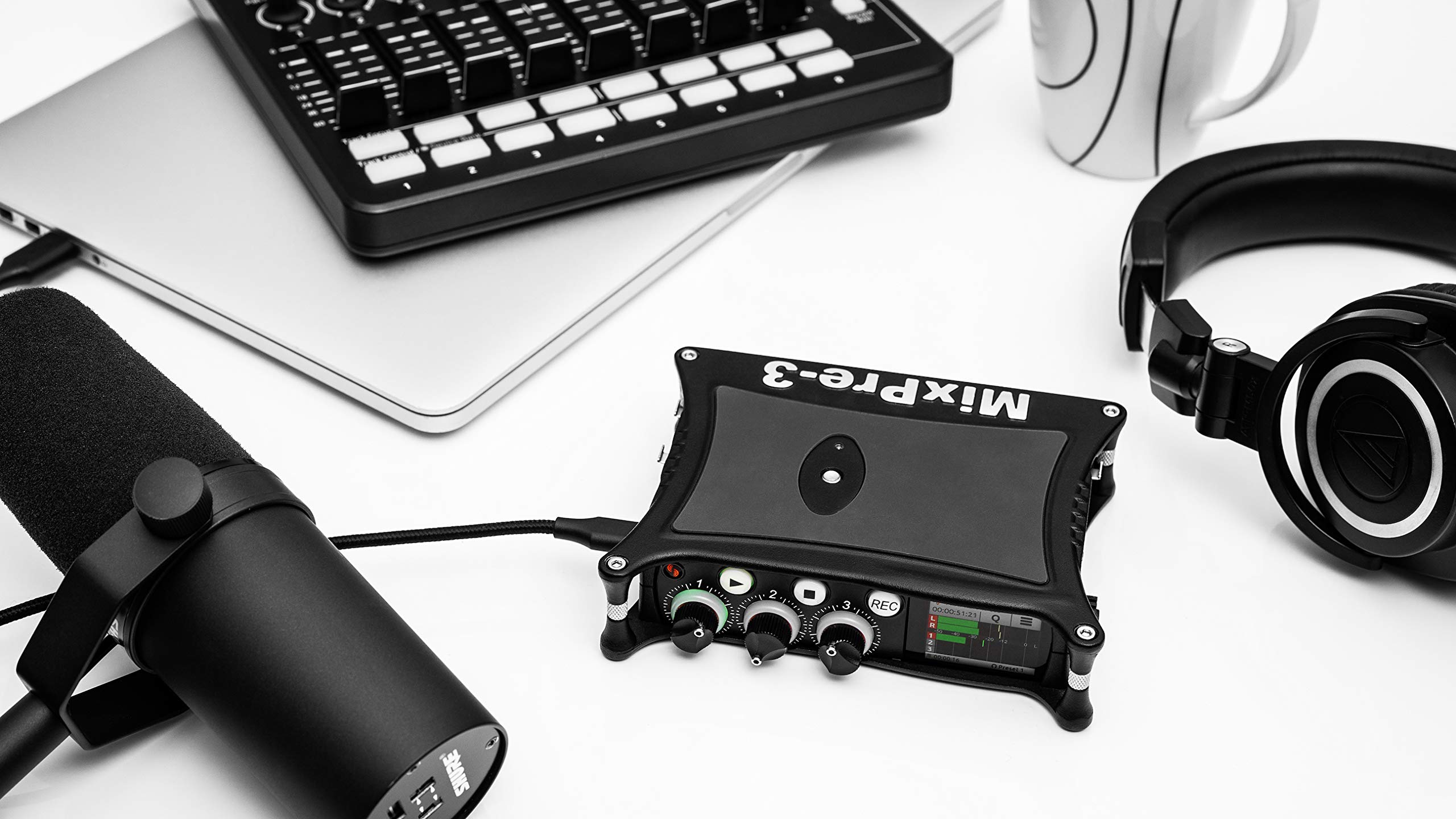 Sound Devices MixPre-3 II Portable 32-Bit Float Multichannel Audio Recorder/Mixer, and USB Audio Interface