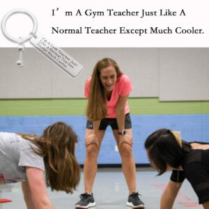 TGBJE I'm A GYM Teacher Just Like A Normal Teacher Except Much Cooler Fitness Coach Gift Gym Trainer Gift Thank You Gift (Gym Teacher)