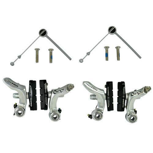 TEKTRO Oryx 992AG Cyclocross Cantilever Bike Brake Set, Front and Rear, Silver, MH1812