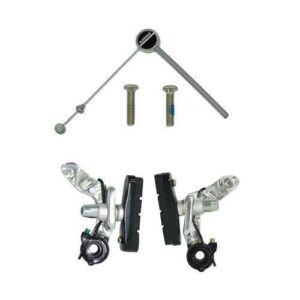 TEKTRO Oryx 992AG Cyclocross Cantilever Bike Brake Set, Front and Rear, Silver, MH1812