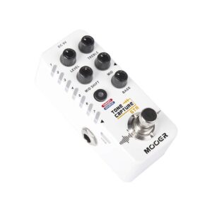 MOOER Tone Capture GTR Guitar Pedal Capturing Target Guitar’s Tone, with EQ Adjustment, 7 Preset Slots, Ture Bypass/Buffer Bypass