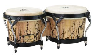 tycoon percussion bongo drum (stbs-b wi)