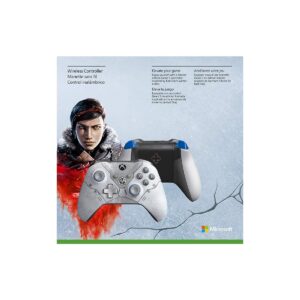 Microsoft Xbox Gears 5 Kait Diaz Wireless Controller - For Xbox One - Limited Edition - Bluetooth Connectivity - Ice Kait Character Skin - Custom button mapping