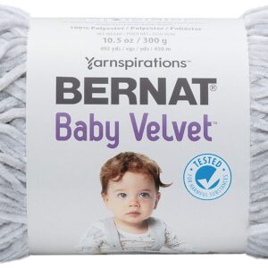 Bernat Baby Velvet Yarn, Misty Gray