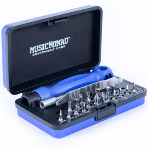 musicnomad premium 26 pc. guitar tech screwdriver & wrench set mn229