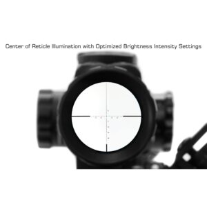 UTG OP3 3-12X44 30mm Compact Scope, AO, IE, Glass UMOA