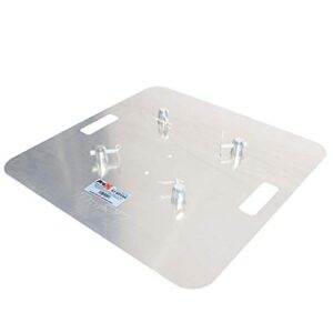 ProX XT-BP24A 24" Aluminum 6mm Truss Base Plate for F34 F32 F31 Conical Square Truss with Connectors