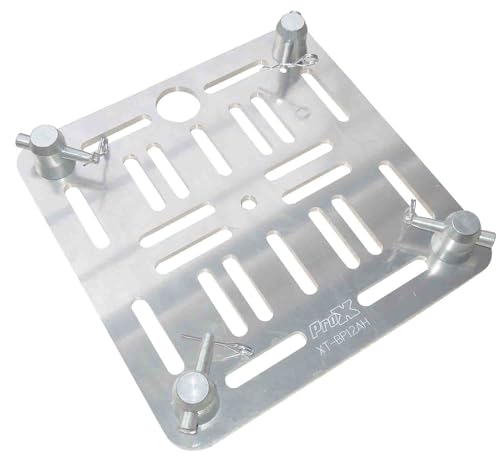 ProX XT-BP12AH 12" Aluminum 8mm Slotted Holes Truss Top Plate for F34 F32 F31 Conical Square Truss with Twist Locks and Connectors