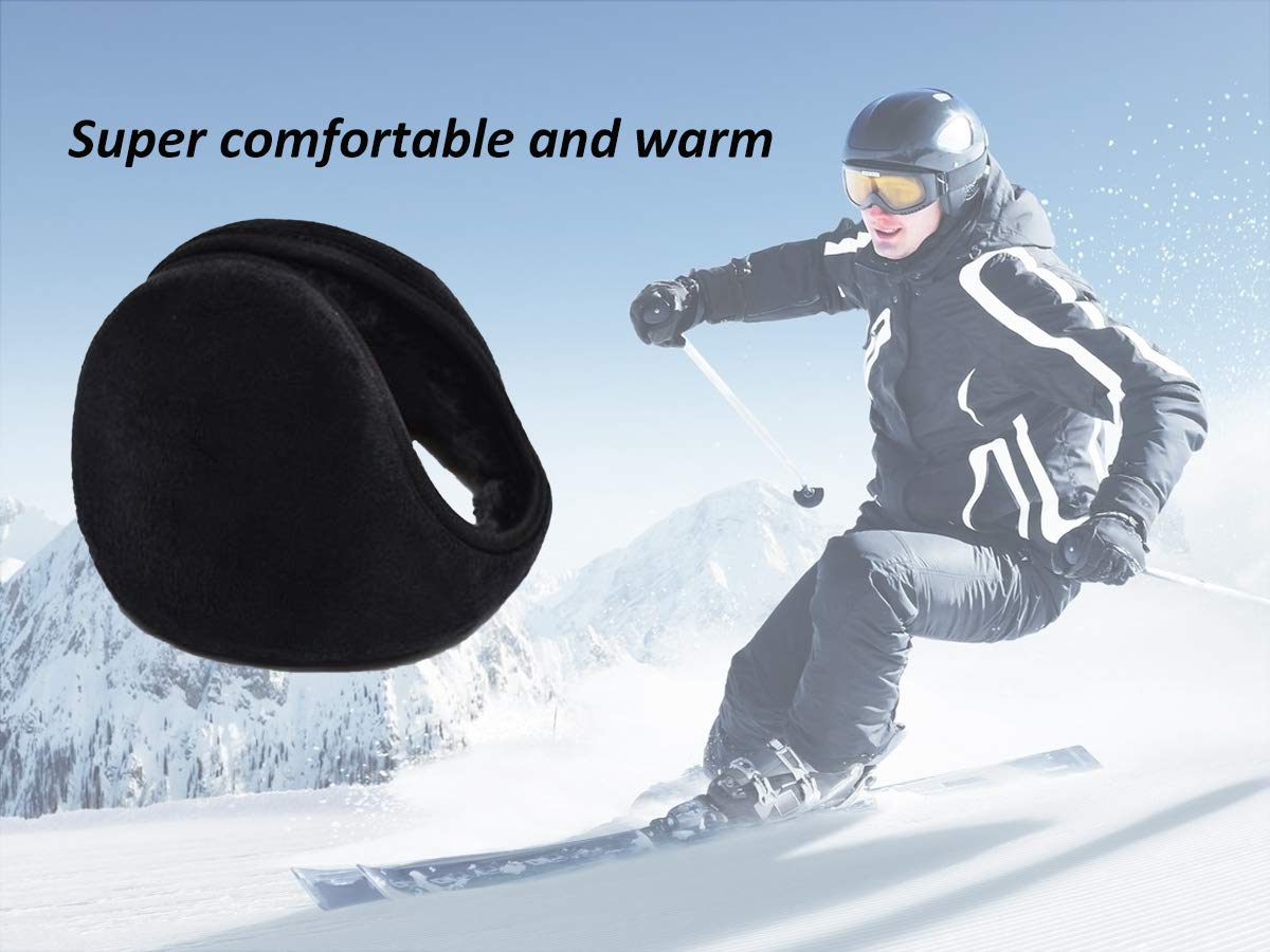 HIG Ear Warmers for Men & Women Classic Fleece Unisex Winter Warm Earmuffs